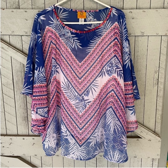 Ruby Rd. | Tops | Ruby Rd Floral Island Print Top | Poshmark